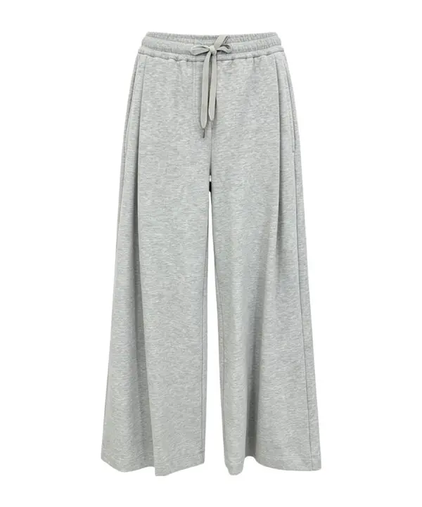 Brunello Cucinelli Elastic Waist Casual Pants - Gray