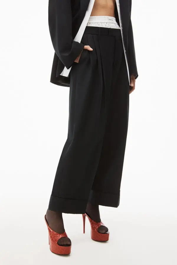 Alexander Wang Layered Tailored Trousers
