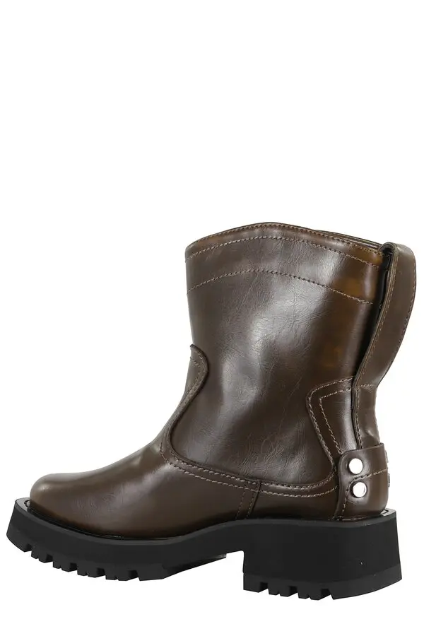 GANNI Studded Low-top Boots
