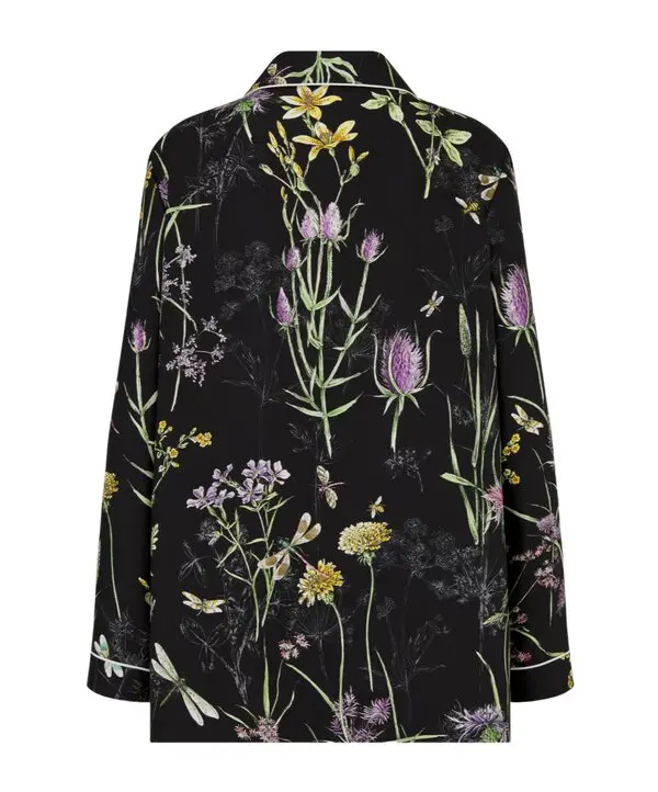 Dior Dragonfly And Bee Print Shirt