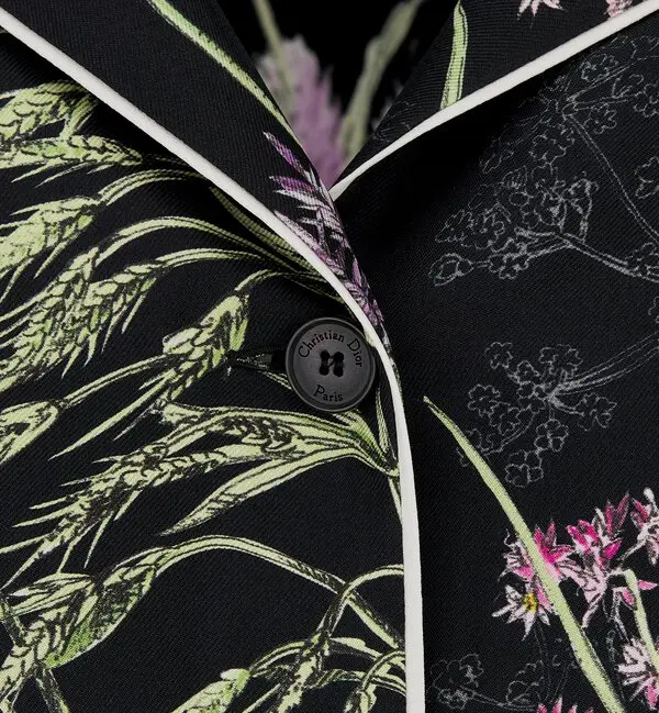 Dior Dragonfly And Bee Print Shirt