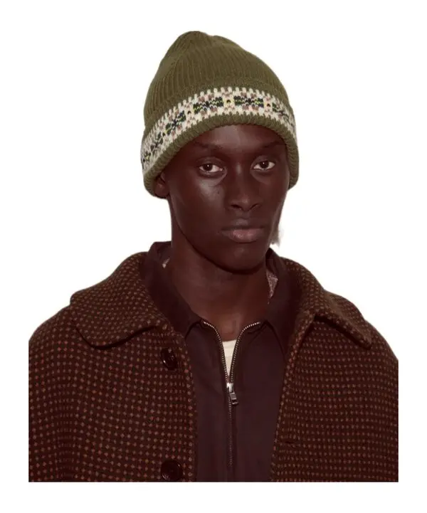 BODE Moritz Beanie Hat - Green