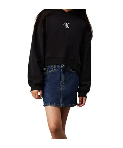 Calvin Klein Embroidered Logo Hoodie