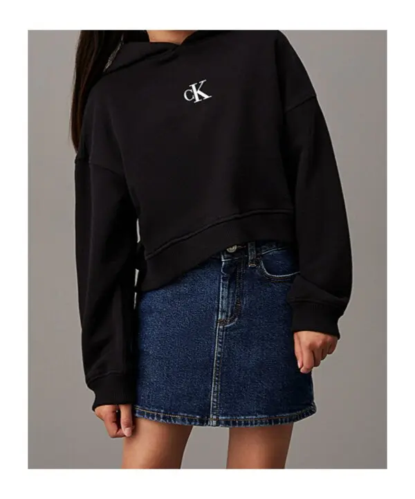 Calvin Klein Embroidered Logo Hoodie