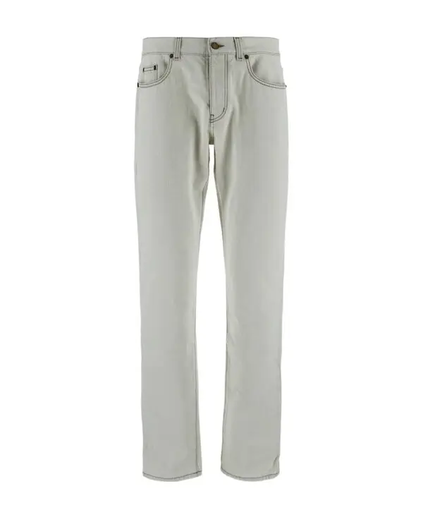 Saint Laurent Mid-rise Slim Cut Jeans