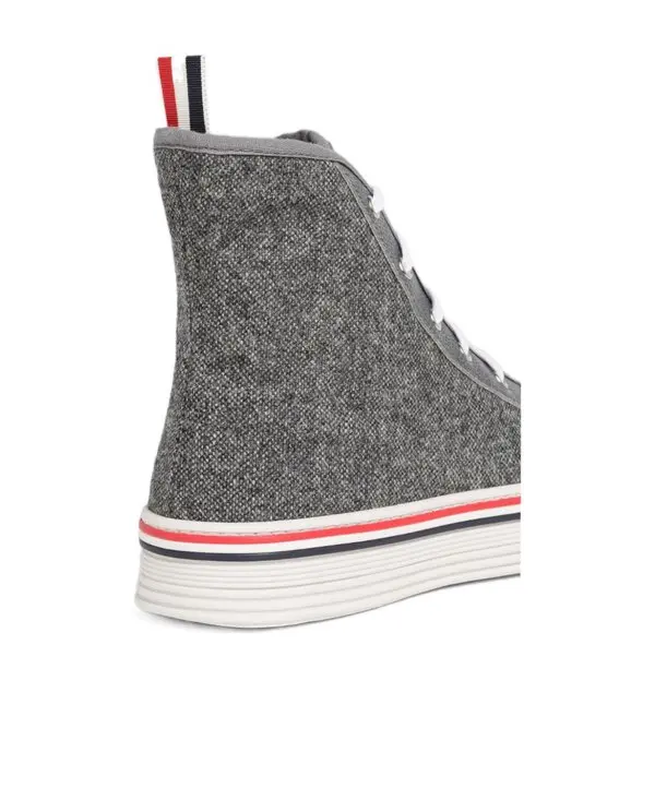 Thom Browne Collegiate High-top Sneakers