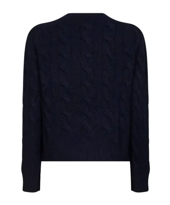 Polo Ralph Lauren Cable-knitted Jumper With Embroidered Logo