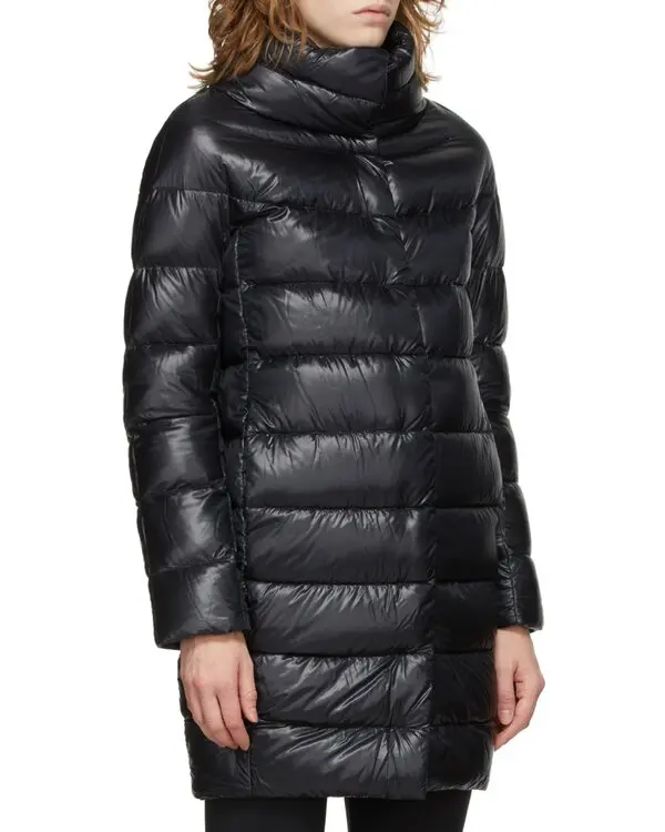 Herno Dora High-neck Padded Jacket - Black