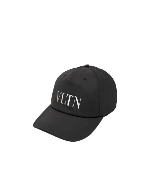 Valentino Garavani Vltn Printed Baseball Cap - Black