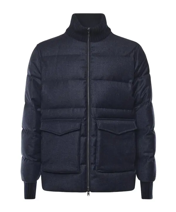 Herno Quilted Bomber Jacket