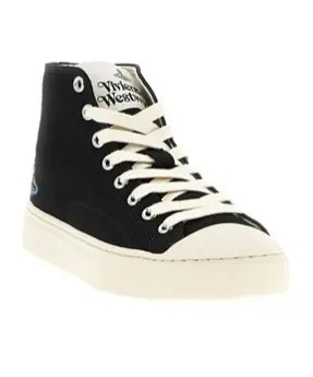 VIVIENNE WESTWOOD High-top Sneakers With Embroidered Orb Logo