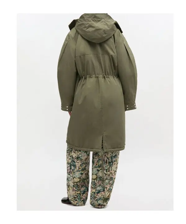 GANNI Tri-layer Parka - Green