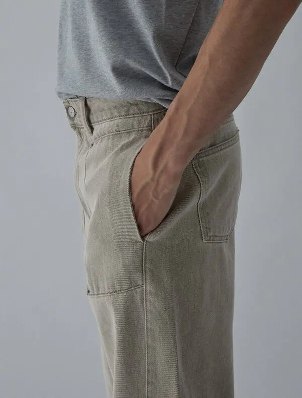 Paloma Wool Belt Loops Slacks With Welt Pockets