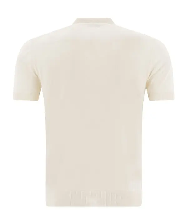TOM FORD Short-sleeved Knitted Polo Shirt
