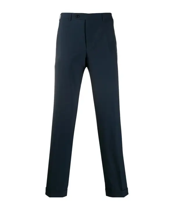Canali Tailored Slacks With Button Placket