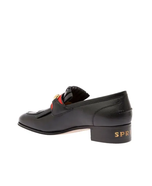 Gucci Horsebit-detail Leather Loafers