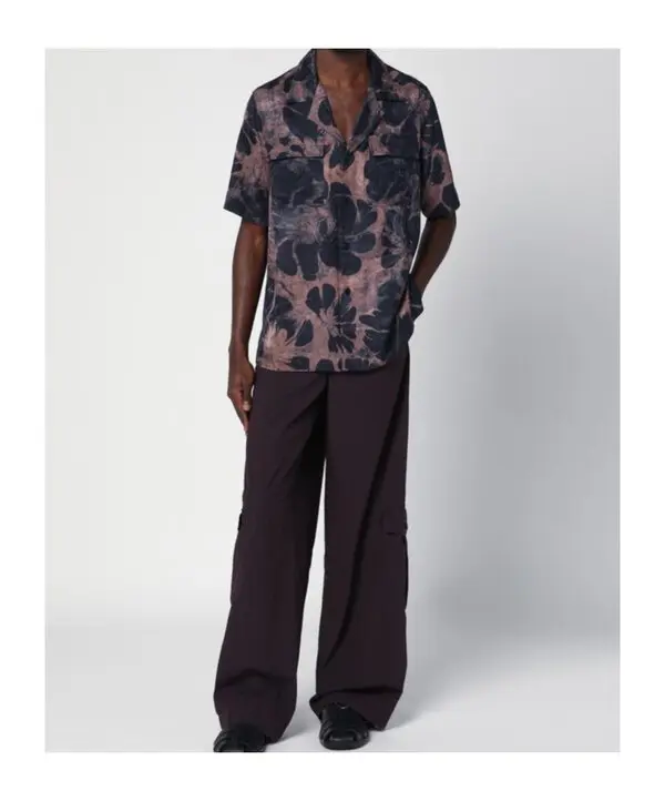 Dries Van Noten Floral Pattern Shirt
