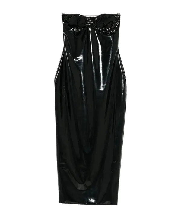 Oseree Strapless Midi Dress
