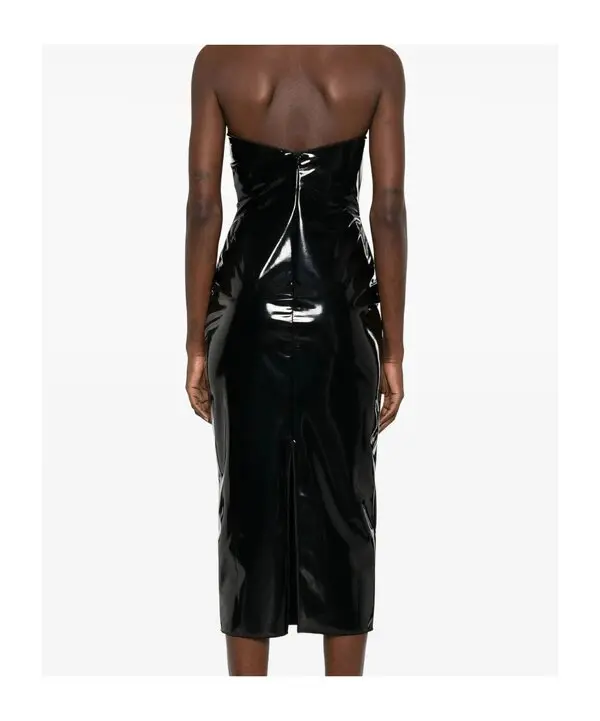 Oseree Strapless Midi Dress