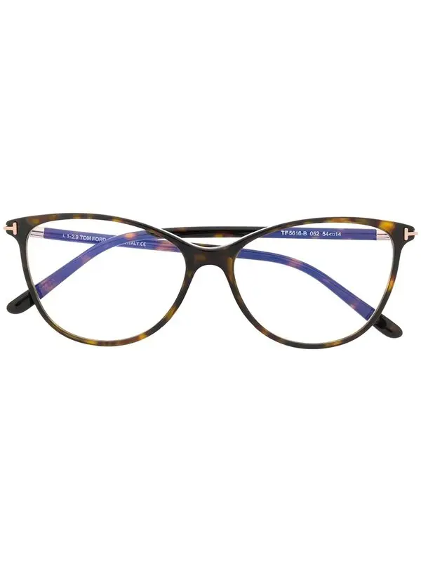 TOM FORD Cat Eye Eyeglasses - Multicolor