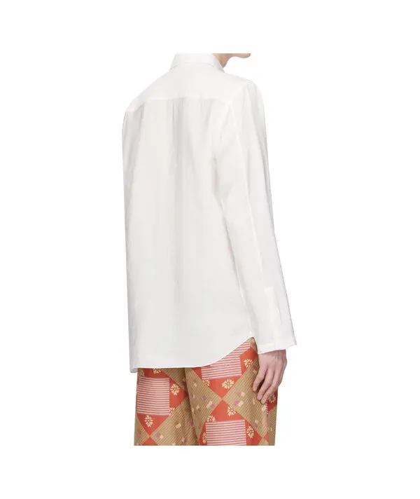 RANRA Crinkled-finish Shirt