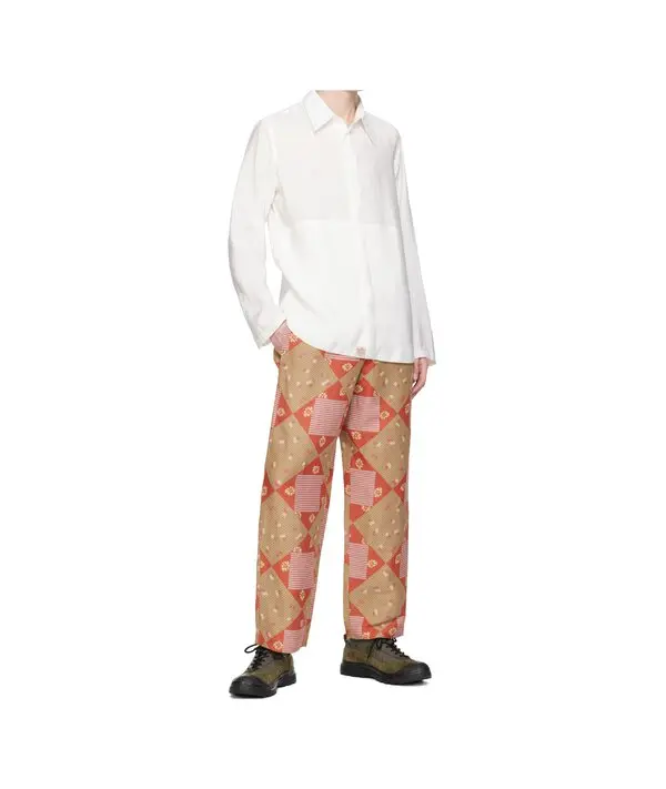 RANRA Crinkled-finish Shirt