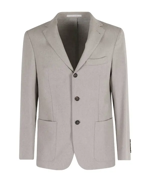 Eleventy Single-breasted Blazer - Gray