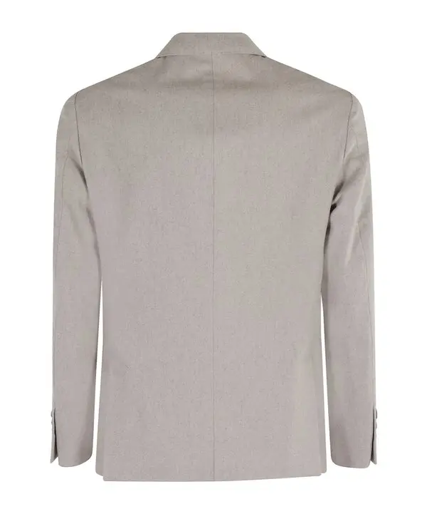 Eleventy Single-breasted Blazer - Gray
