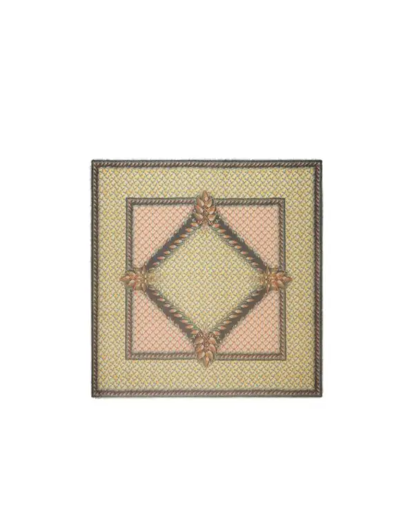 Etro Floral-printed Frayed Edge Scarf - Nude