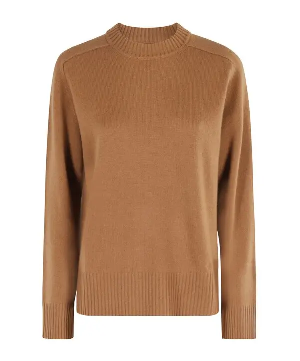 LOULOU STUDIO Crew Neck Sweater - Brown