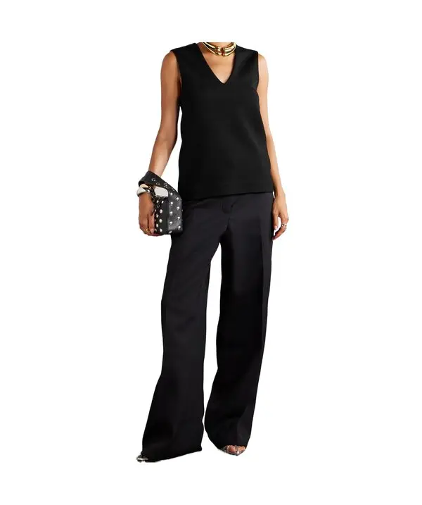 JIL SANDER Sleeveless V-neck Top
