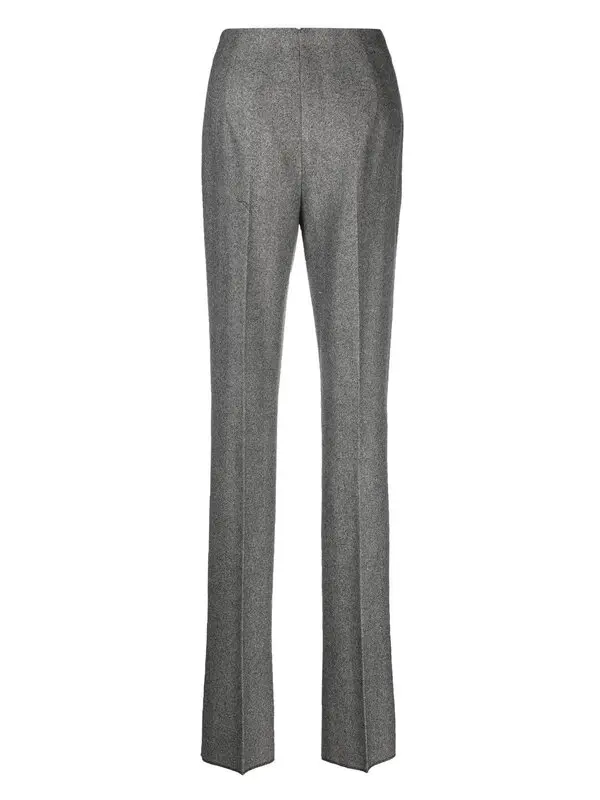 Sportmax Chevron-knit High-waisted Trousers