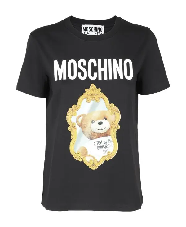 Moschino Teddy Bear Logo Print T-shirt