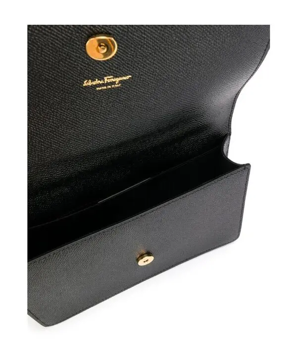 FERRAGAMO Gancini Logo Shoulder Bag
