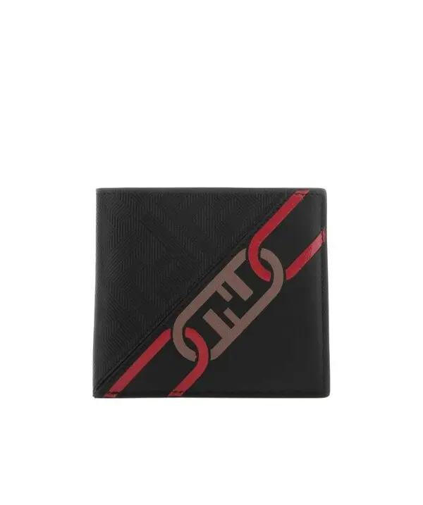 Fendi Logo-print Wallet - Black