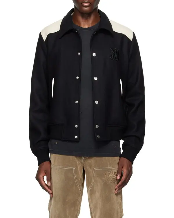 Amiri Embroidered Logo Casual Jacket