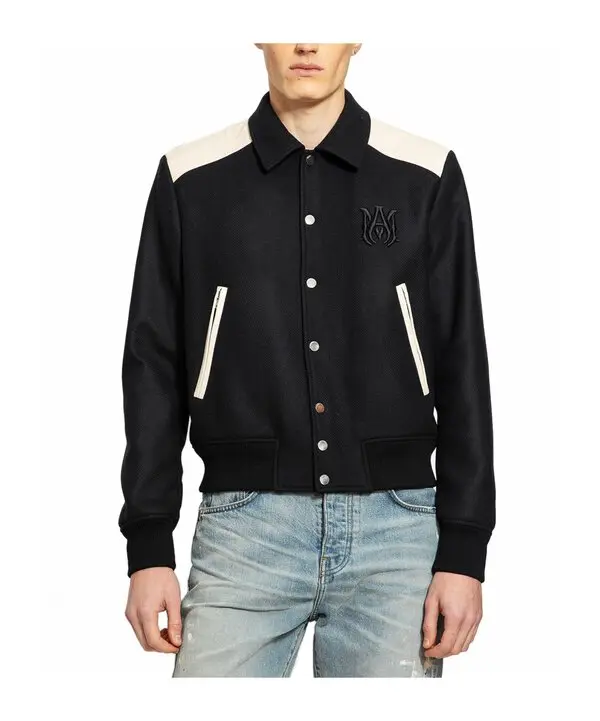 Amiri Embroidered Logo Casual Jacket