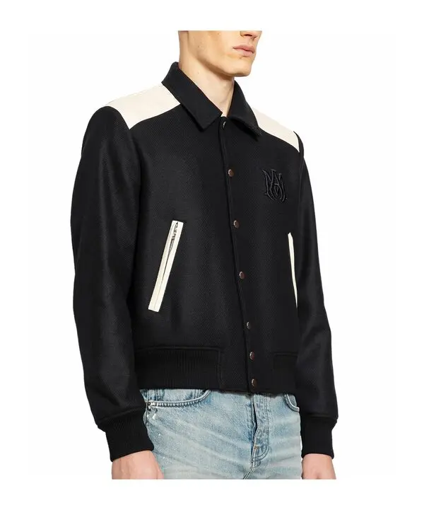 Amiri Embroidered Logo Casual Jacket