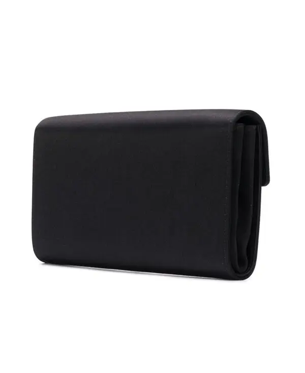 ROGER VIVIER Flower Buckle Crossbody Bag - Black