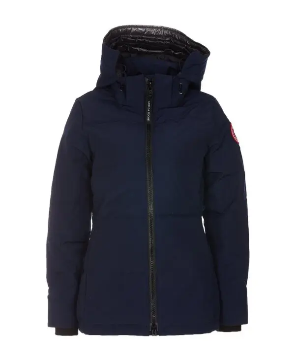 Canada Goose Chelsea Front-zip Hooded Parka - Atlantic Navy Blue