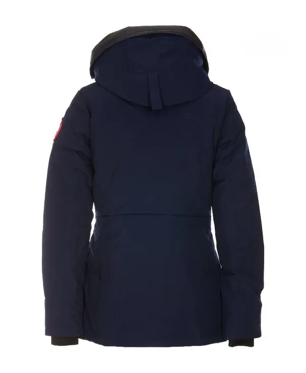 Canada Goose Chelsea Front-zip Hooded Parka - Atlantic Navy Blue