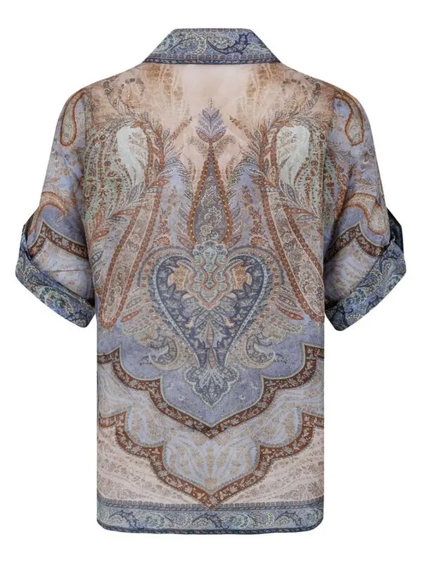 Zimmermann Wanderlust Short Sleeved Shirt