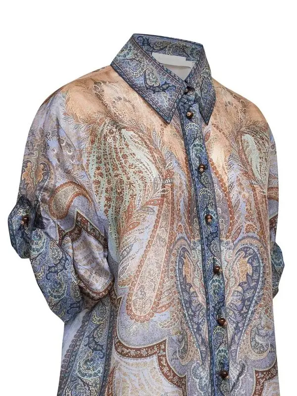Zimmermann Wanderlust Short Sleeved Shirt