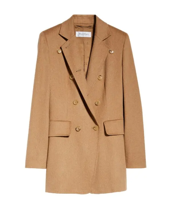 Max Mara Double Breasted Notched Blazer