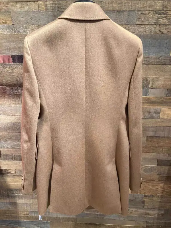 Max Mara Double Breasted Notched Blazer