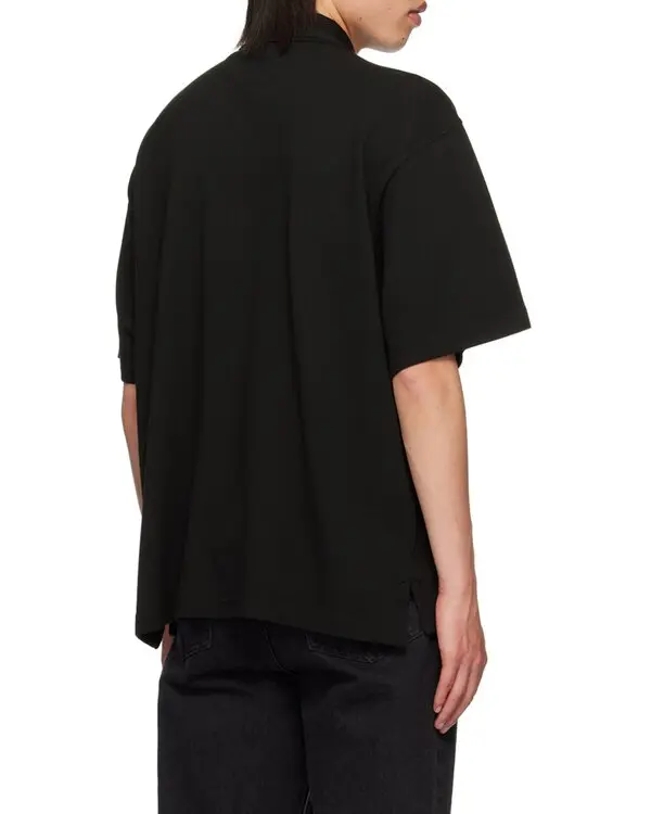 Kenzo Boke Flower 2.0 Embroidered Polo Shirt - Black