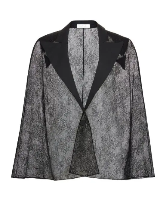 Nina Ricci Lace Blazer-inspired Cape