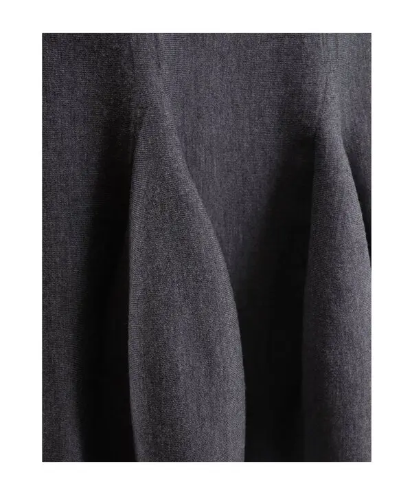 Alaïa Sculptural Godet Knit Midi Skirt