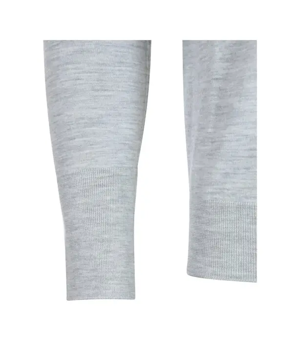 Eleventy Ribbed Crewneck Jumper - Gray