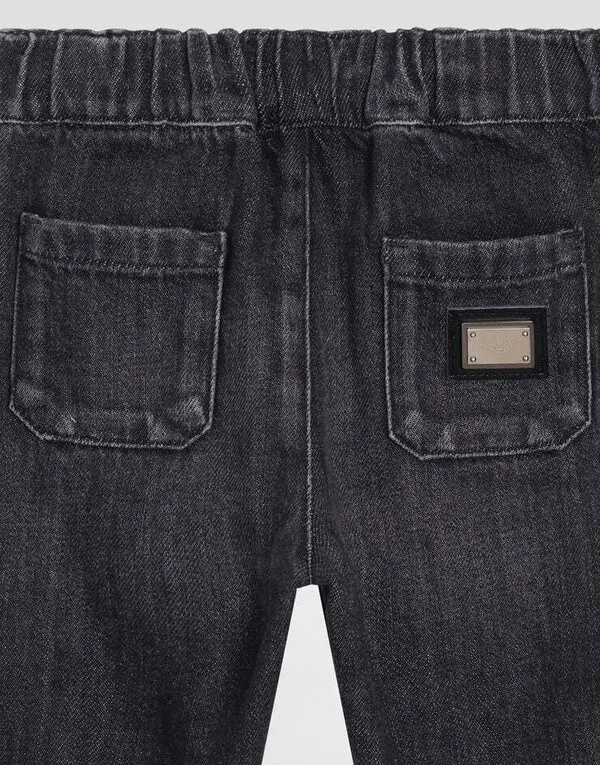 Dolce & Gabbana Elasticated Waist Jeans